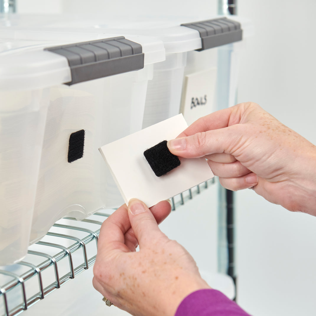 Stick 'Ems - Adhesive Backed Hook and Loop - Wrap-It Storage