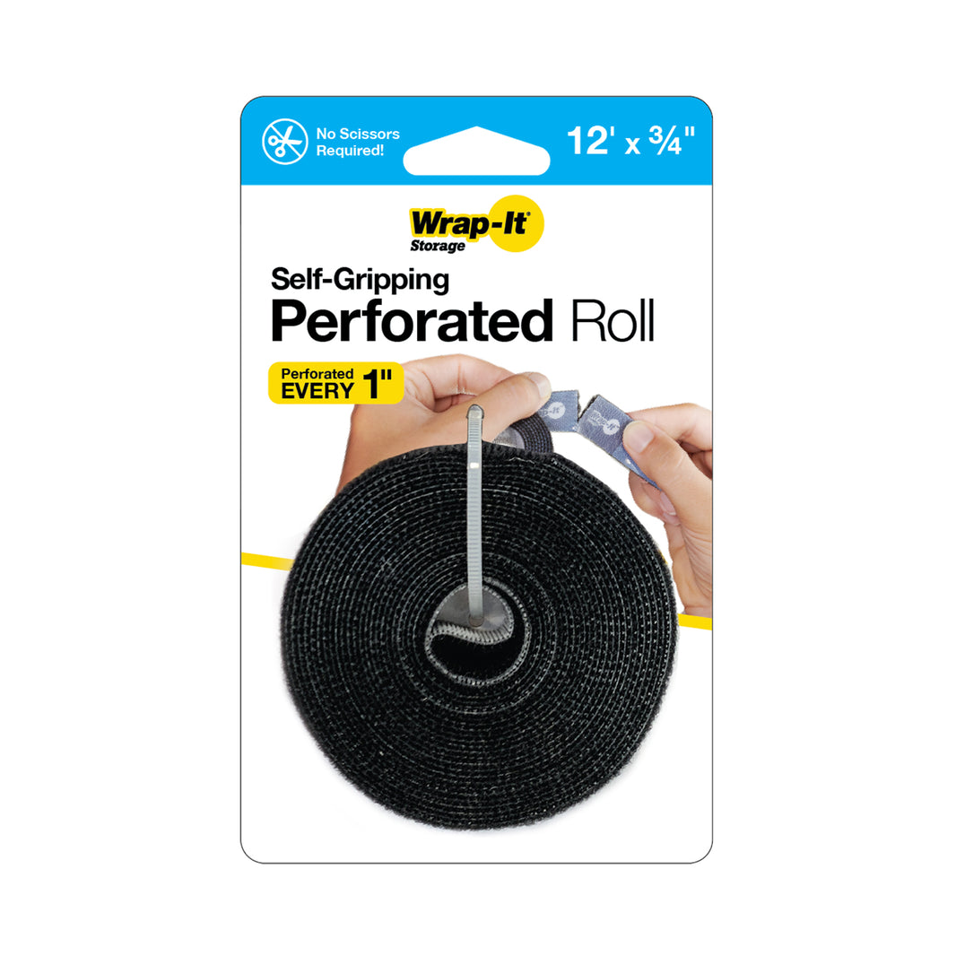 Self-Gripping Hook and Loop Cable Ties and Wraps | Wrap-It Storage
