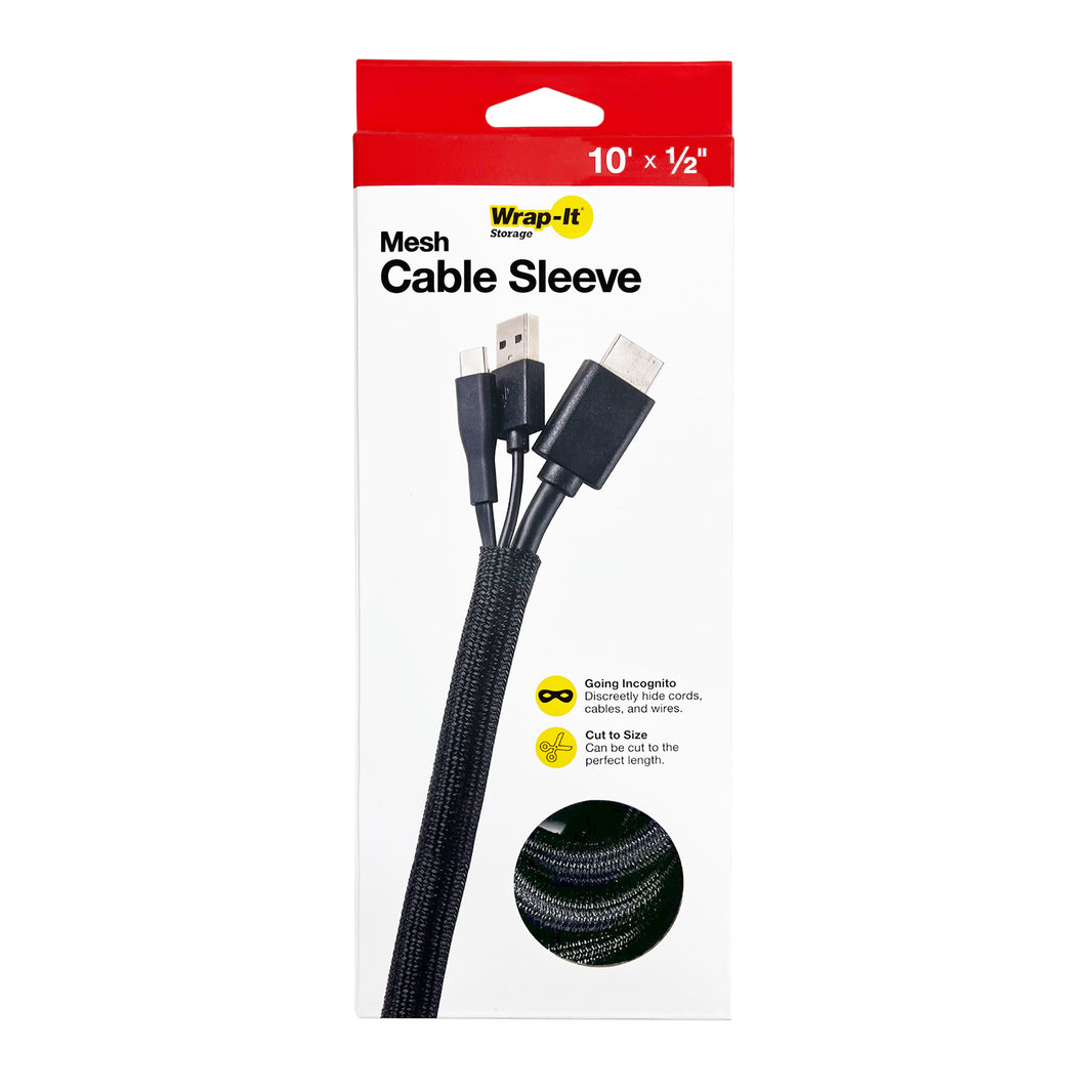 Cable Sleeves for Cable Management by Wrap-It Storage