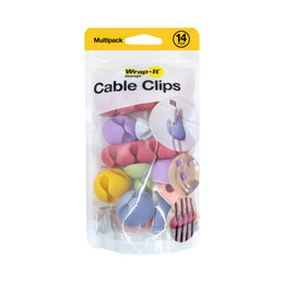 Cable Clips - Assorted 14-Pack – Wrap-It Storage