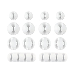 Cable Clips - Assorted 14-Pack – Wrap-It Storage