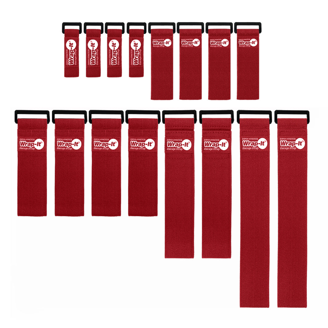 Heavy-Duty Wrap-It Storage Straps - Multi-Packs