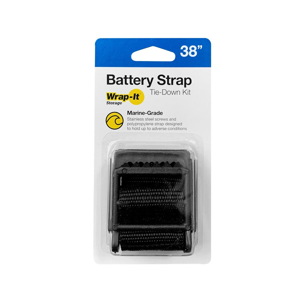 Battery Strap Tie Down Kit - 38-in. – Wrap-It Storage