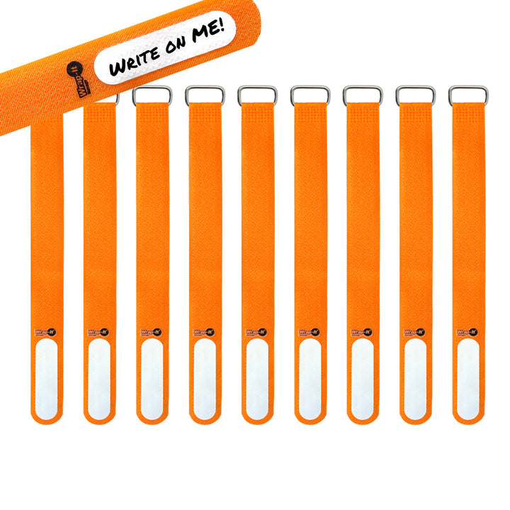 Hook and Loop Cinch Straps With Labels | Wrap-It Storage