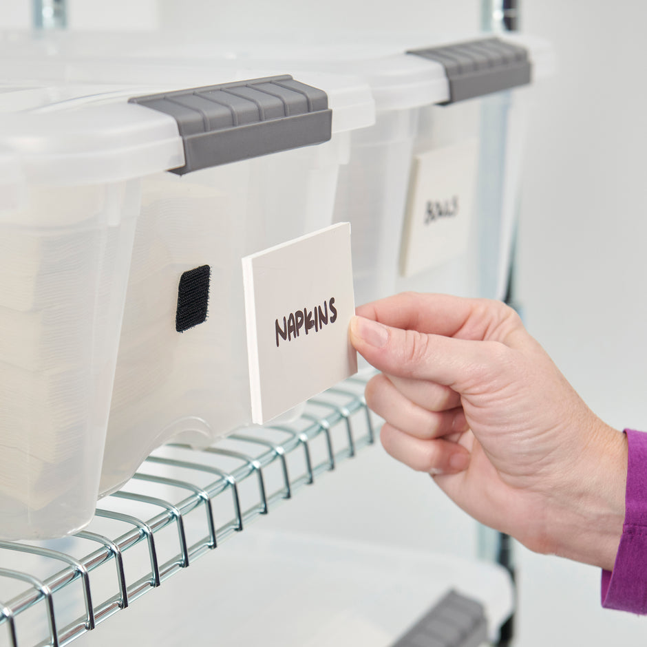 Stick 'Ems - Adhesive Backed Hook and Loop - Wrap-It Storage