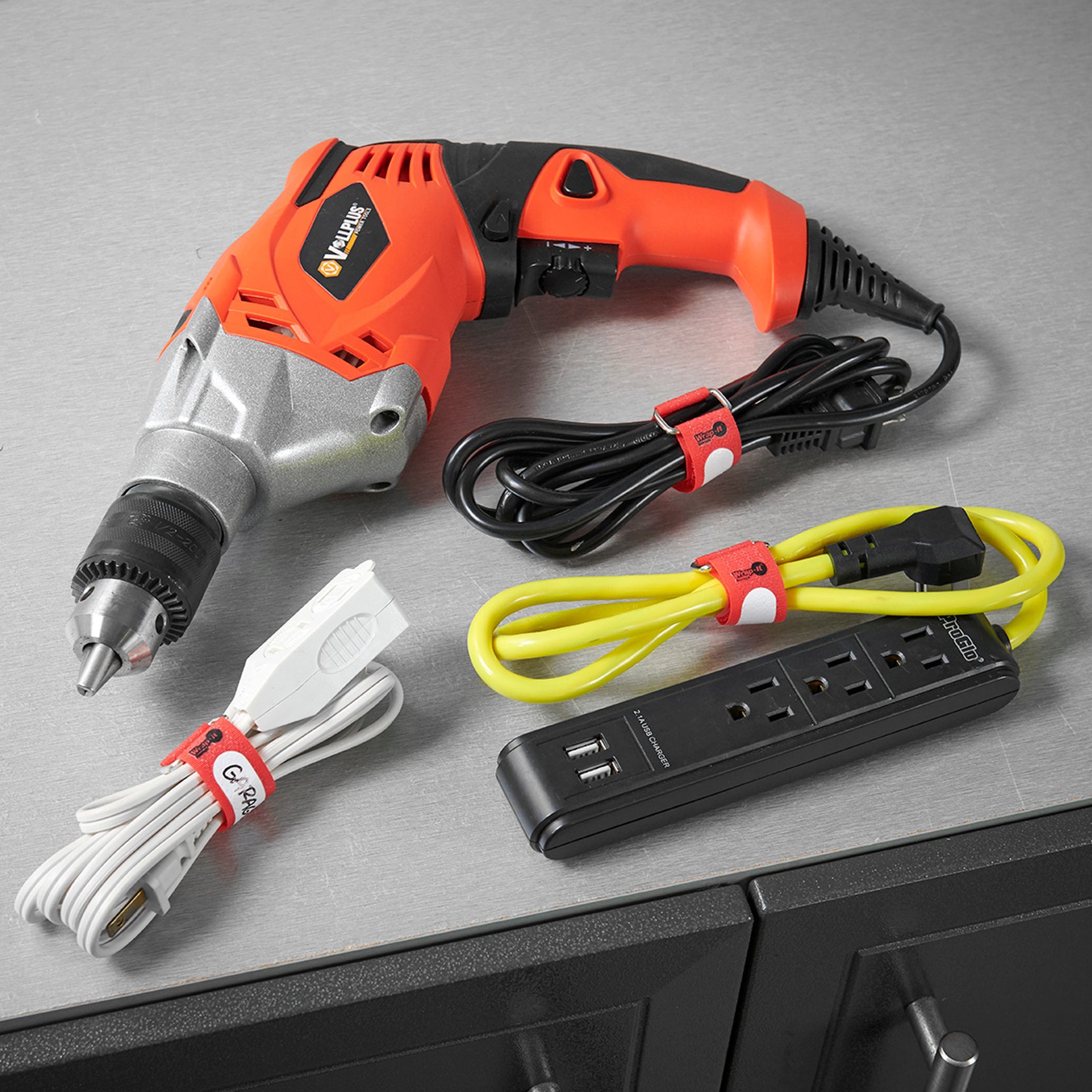 Cinch-Straps - 5-in. (10-Pack) Red – Wrap-It Storage