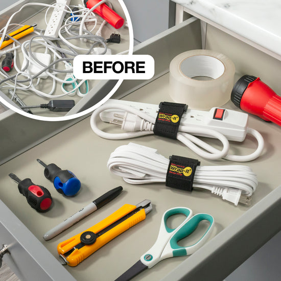 Super-Stretch™ Storage Straps - 9-in. (5-Pack) – Wrap-It Storage