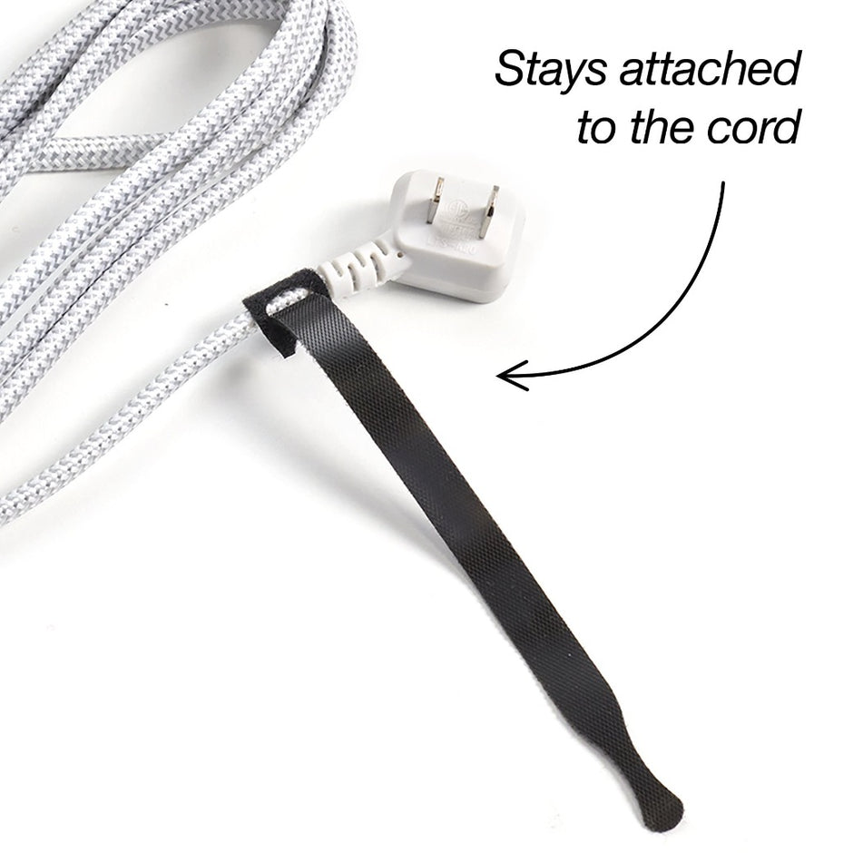 Self-Gripping Hook and Loop Cable Ties and Wraps | Wrap-It Storage