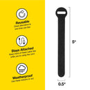 Self-Gripping Cable Ties - 5-in. (20-Pack) – Wrap-It Storage