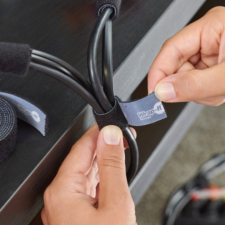 Self-Gripping Hook and Loop Cable Ties and Wraps | Wrap-It Storage